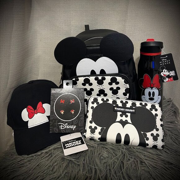 Disney | Bags | Disney Mickey Mouse Collection Bundle Mini Backpack ...